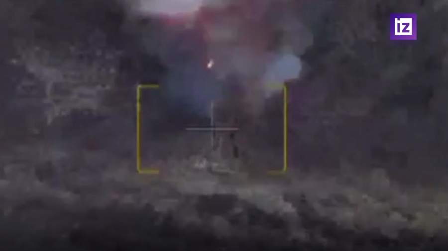 Уничтожение минометного расчета ВСУ Fpv дроном Видео Известия 21
